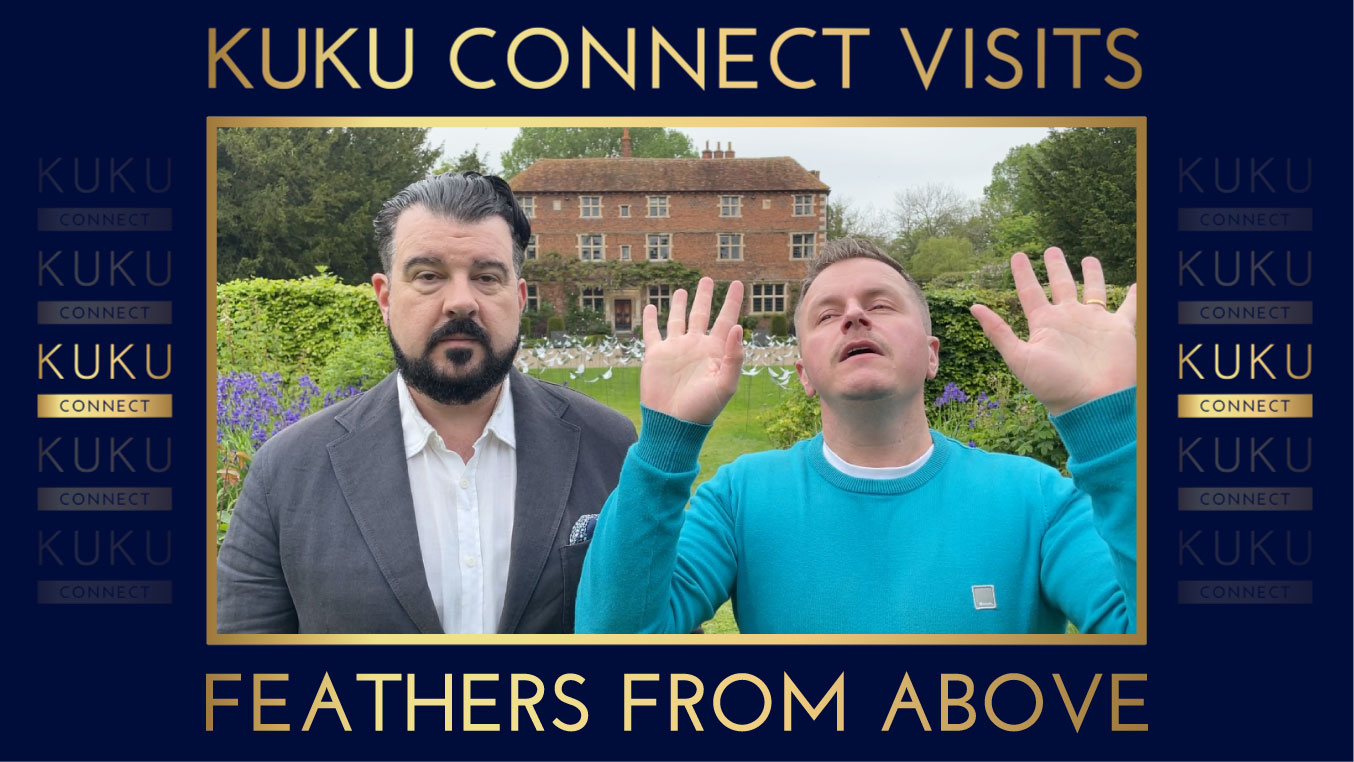 Beautiful display Feathers From Above with St Barnabas Hospice at ...